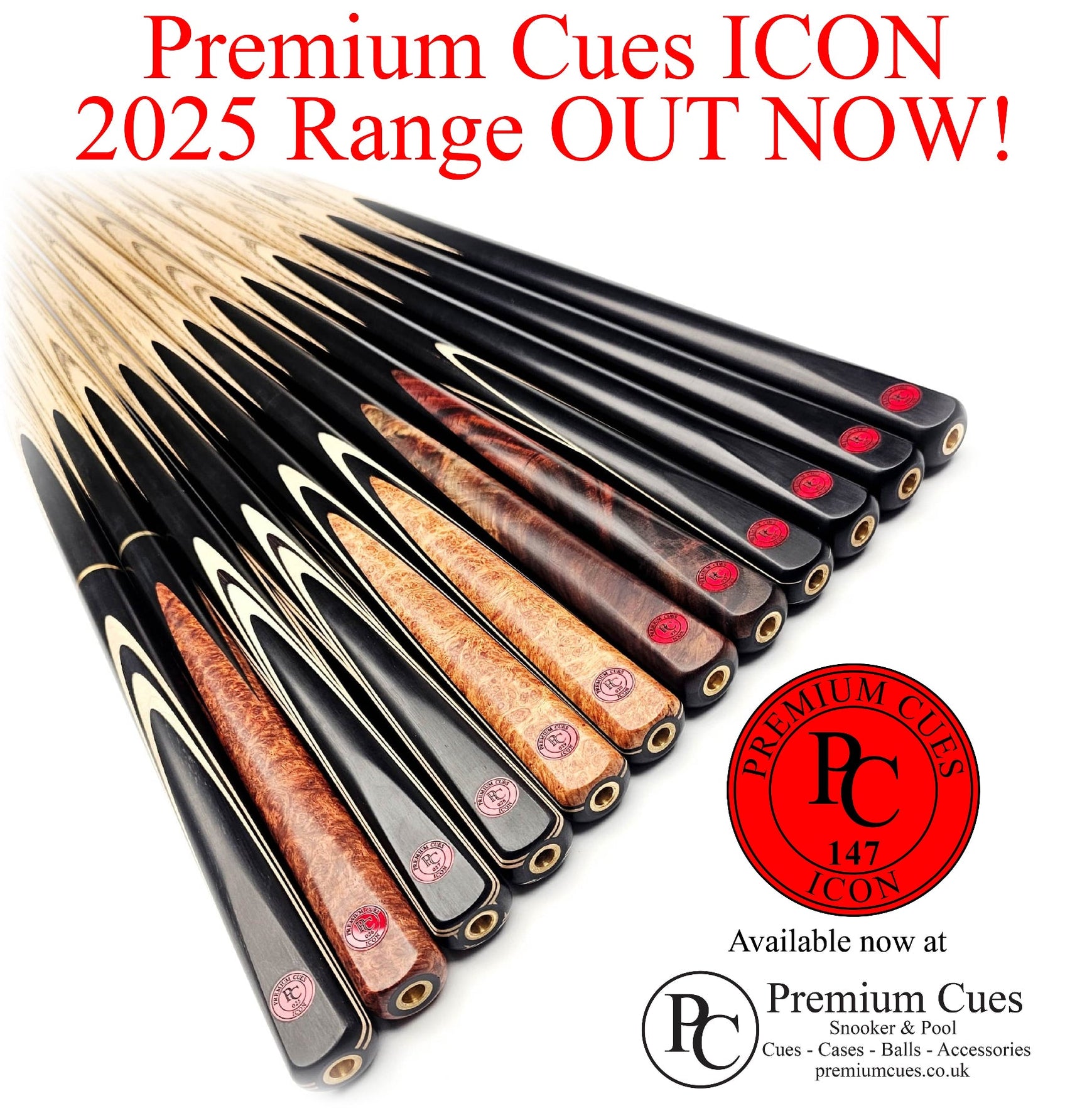 Premium Cues ICON 2025 Range out now