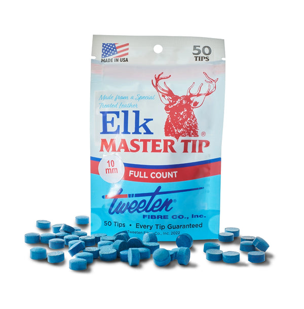 Elkmaster - Premium Quality Cue Tips Built for Versatility - Premium Cues