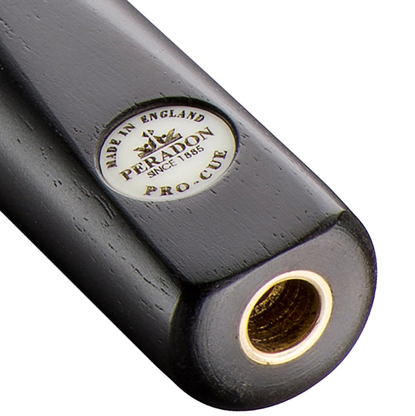 Peradon Pro-Cue 3/4 Jointed Snooker Cue. Handmade in England - Premium Cues