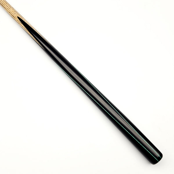 Prestige Cues Green Plate - One Piece Snooker Cue 9.6mm Tip, 18.1oz, 5 ...