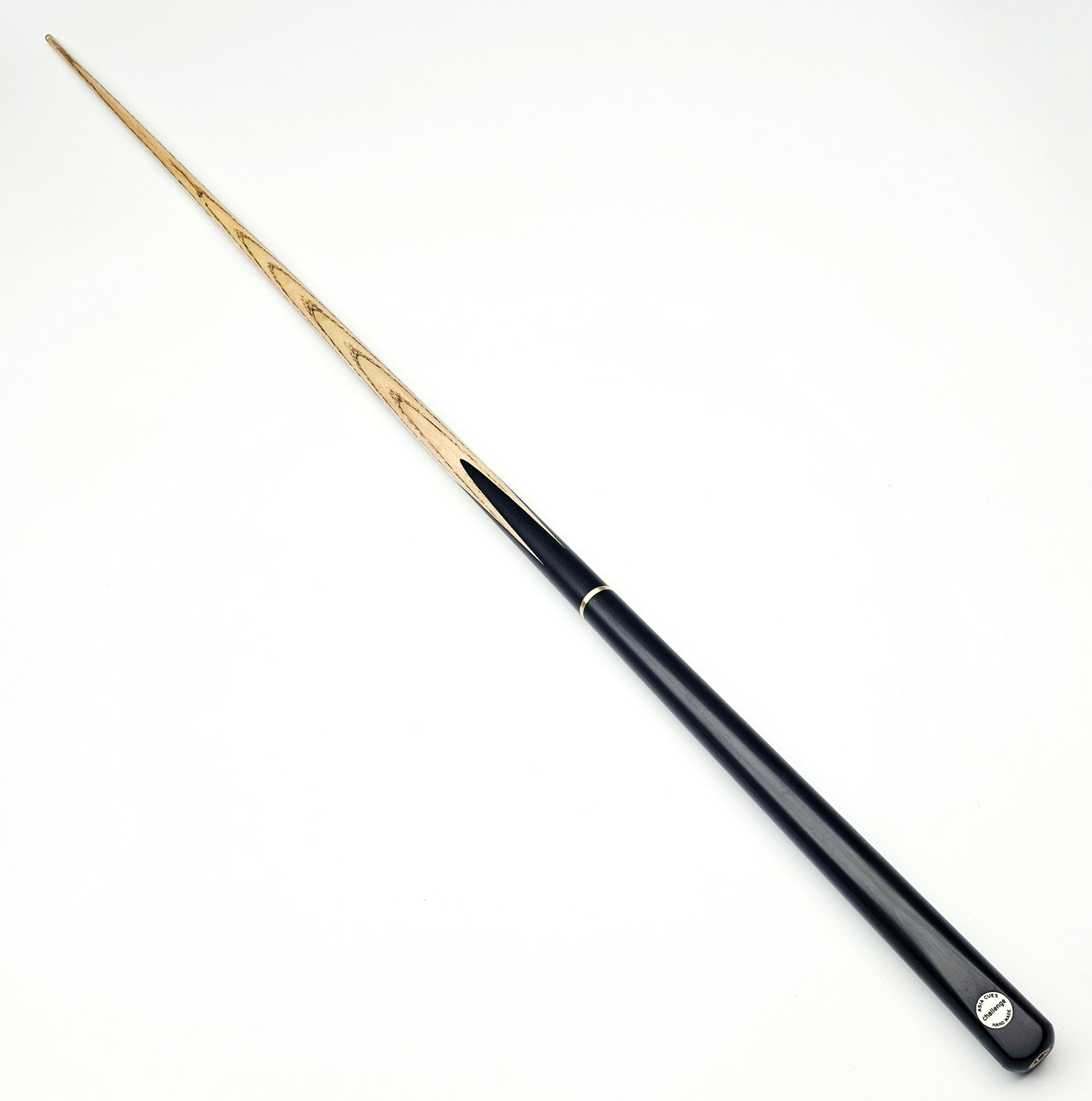 Asia Cues Challenge - 3/4 Jointed Snooker Cue 9.6mm Tip, 18.4oz, 57.5 ...