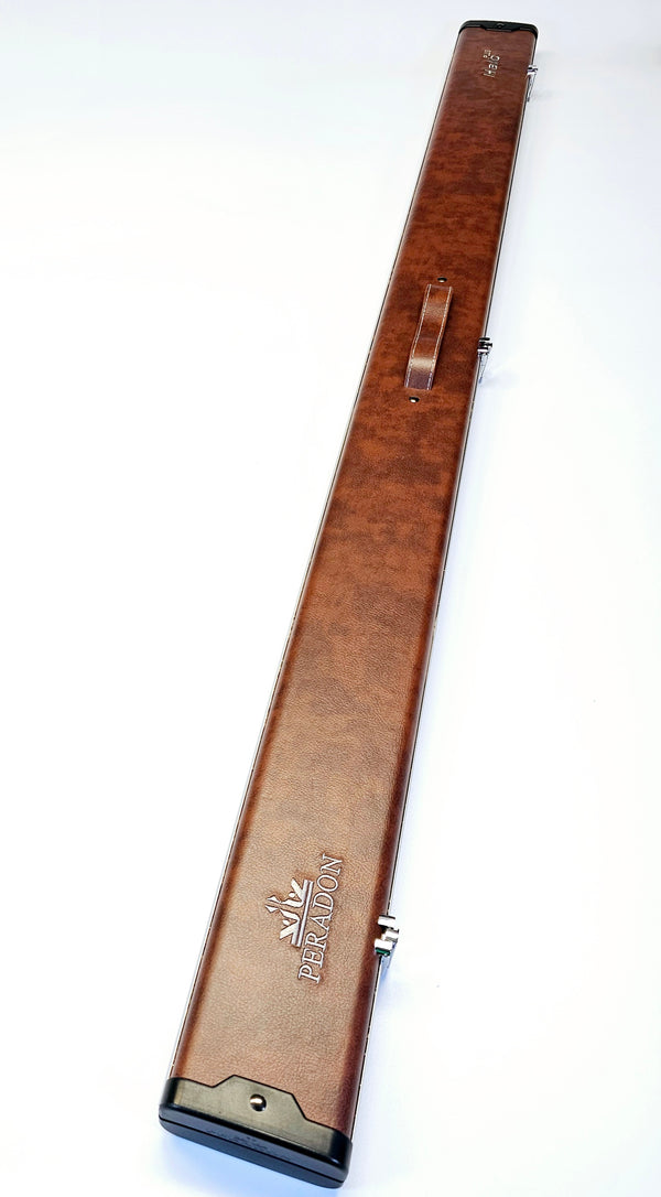Peradon Limited Edition Tan Halo Plus One Piece Cue Case - Premium Cues